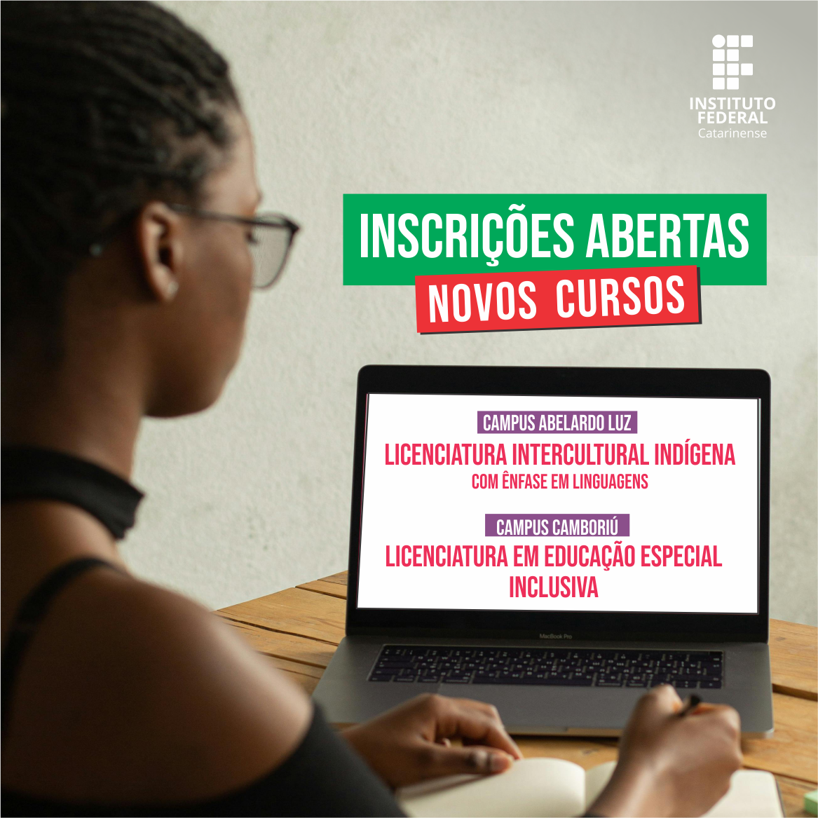 IFC abre as inscrições para os cursos de licenciaturas do Programa ...
